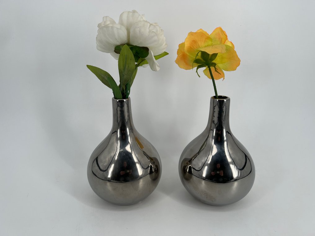 Twee design vazen - Vase - Céramique - Catawiki