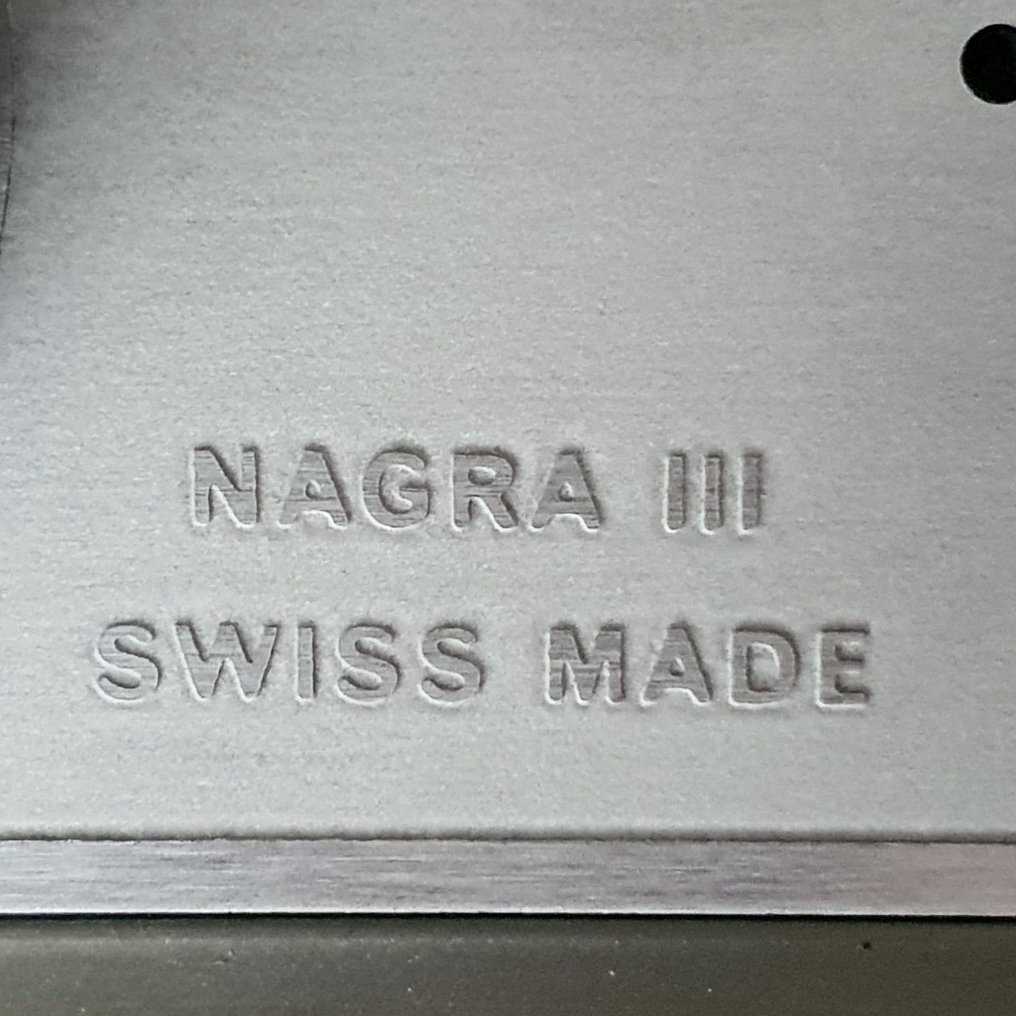 Kudelski Nagra 3 - Portable reel 2 reel recorder player Reel to reel audio - Catawiki