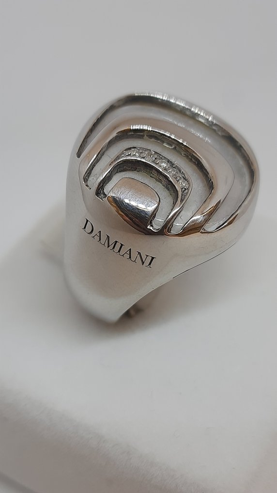 Damiani - 925 Argent - Bague - Diamants - Catawiki