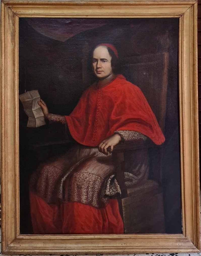 Nicolò Lapiccola (1730-1790), Attr. - Ritratto di Cardinale Barnaba Niccolò Maria Luigi ...