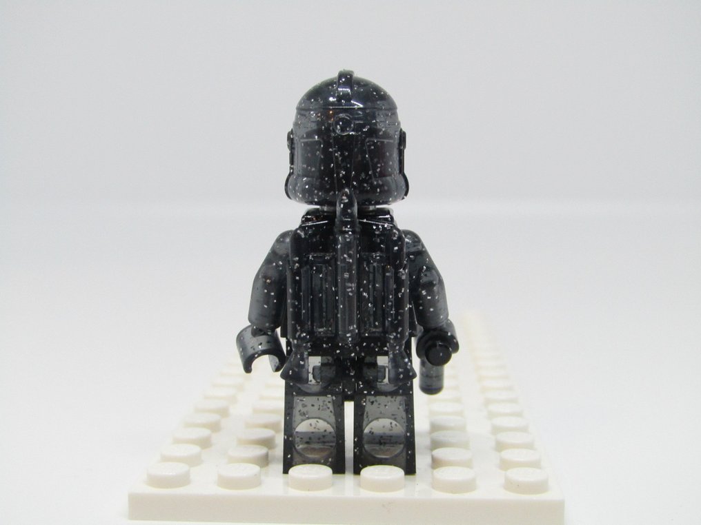 LEGO - Star Wars - prototype TRANS GLITTER BLACK CLONE TROOPER ...