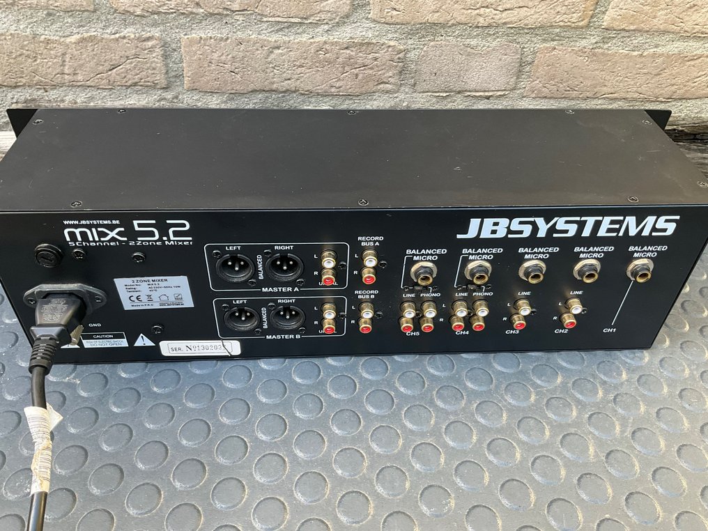 JB Systems - Mix 5.2 - Analog Mixer - Catawiki