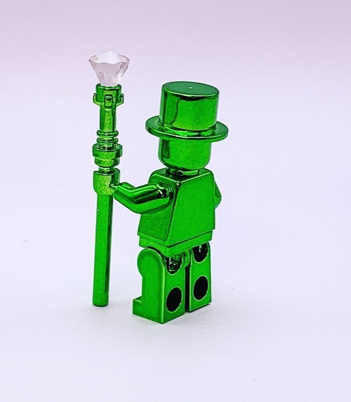 LEGO - Minifigures - Chrome Mr Green RARE - Denmark - Catawiki