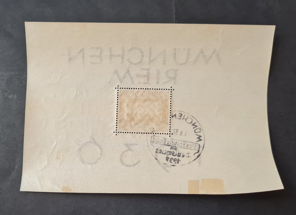 German Empire - 14 x Various blocks all Hitler blocks + Munich Riem ...