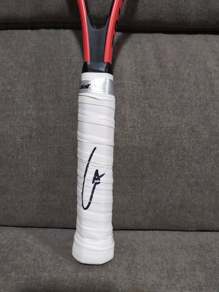 Tennis - Carlos Alcaraz - Tennis racket - Catawiki