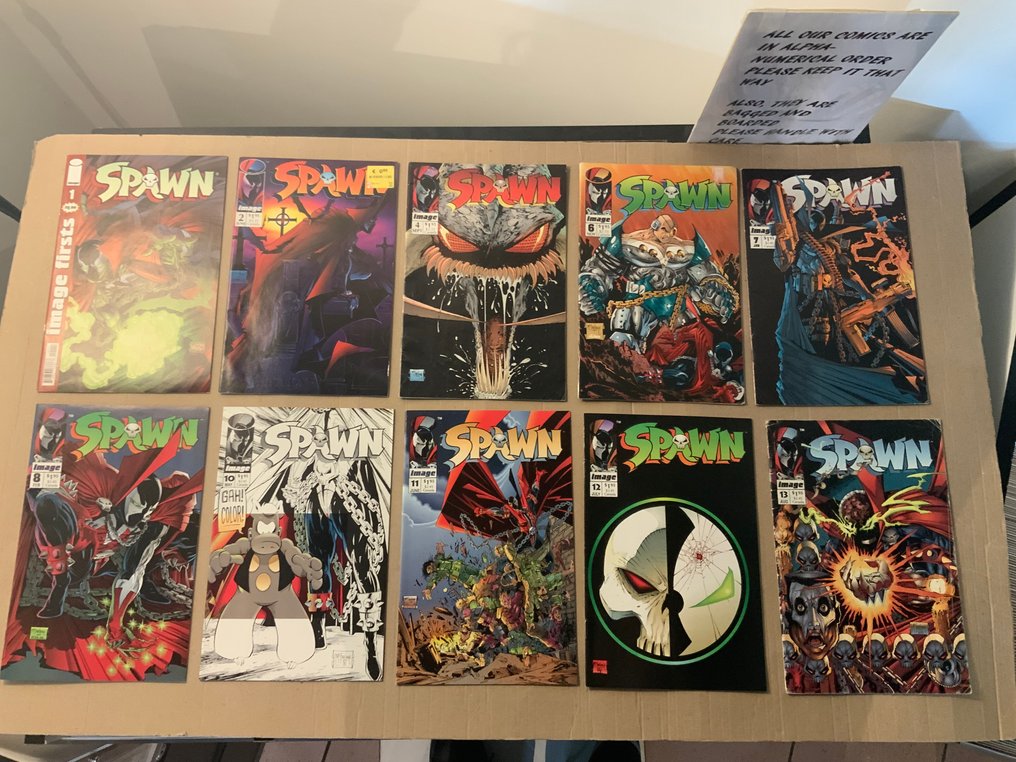 Spawn (1992) 49 Comics! - Issues ranging between # 1-82. - 49 Comic collection - First edition ...