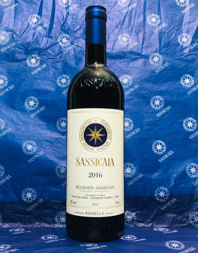 2016 Tenuta San Guido, Sassicaia - Bolgheri DOC - 1 Bottle (0.75L) - Catawiki