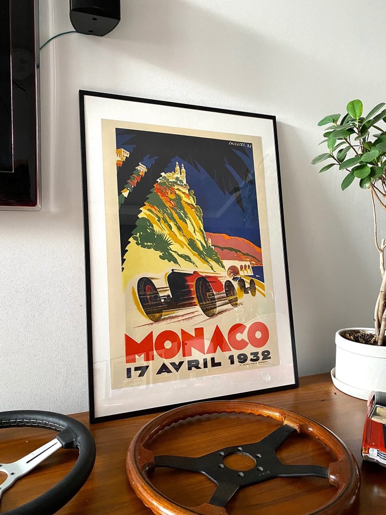 Cartel/impresión - 4 sztuki Plakatów Grand Prix Monaco z lat 1932, 1934, 1958 i 1965 - Grand ...