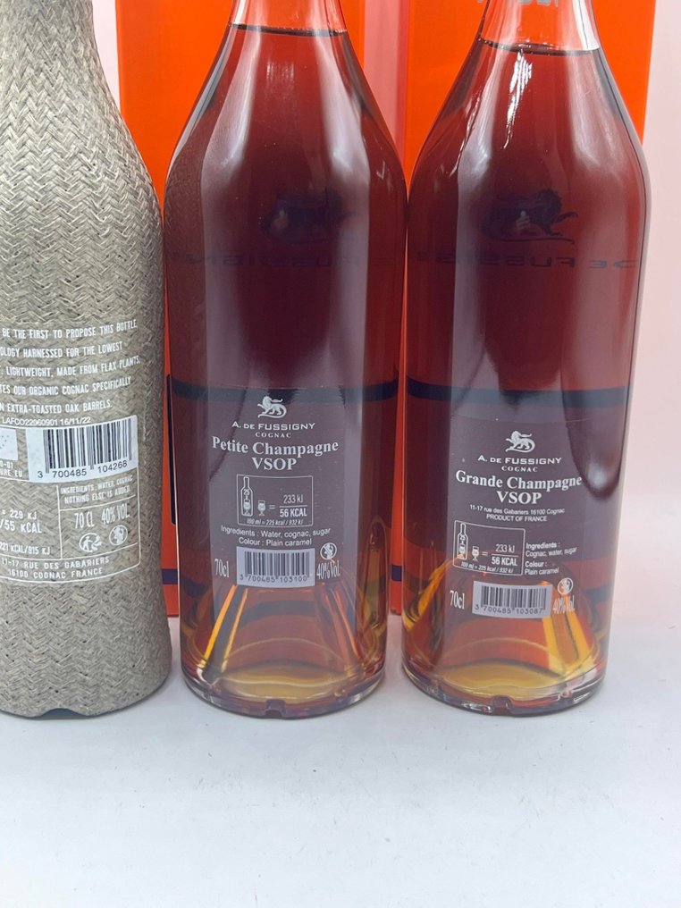 A. de Fussigny - Organic 2050 + VSOP Petite Champagne & Grande ...