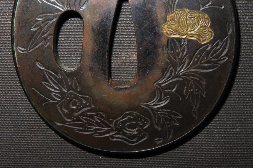 Katana - Shakudo, Shibuichi - Japan - Edo Period - Catawiki