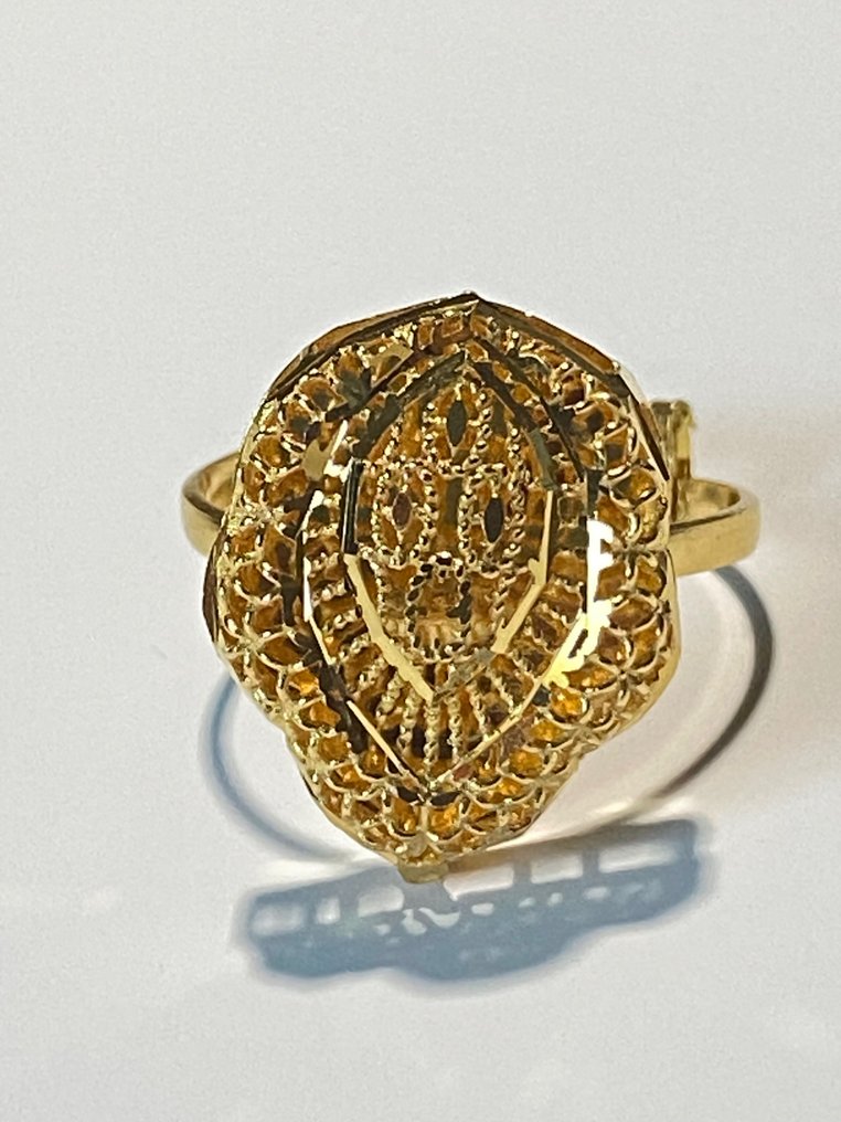 21 kt - 875 Gold - Ring - Catawiki