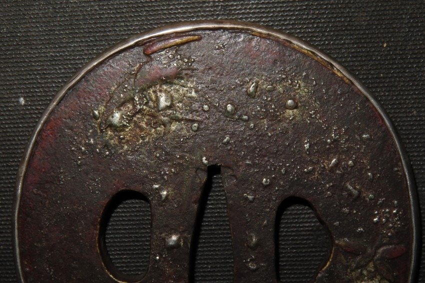 Katana - Fer forgé - Daito Zogan Tsuba w/Silver Fukurin : C3-555 ...