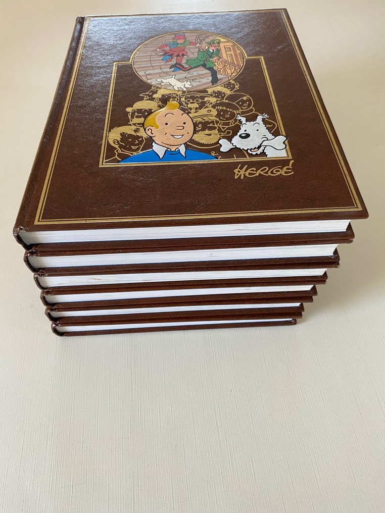 Tintin T5, T6, T8, T9, T10 et T11. - 6x L’œuvre intégrale - Catawiki