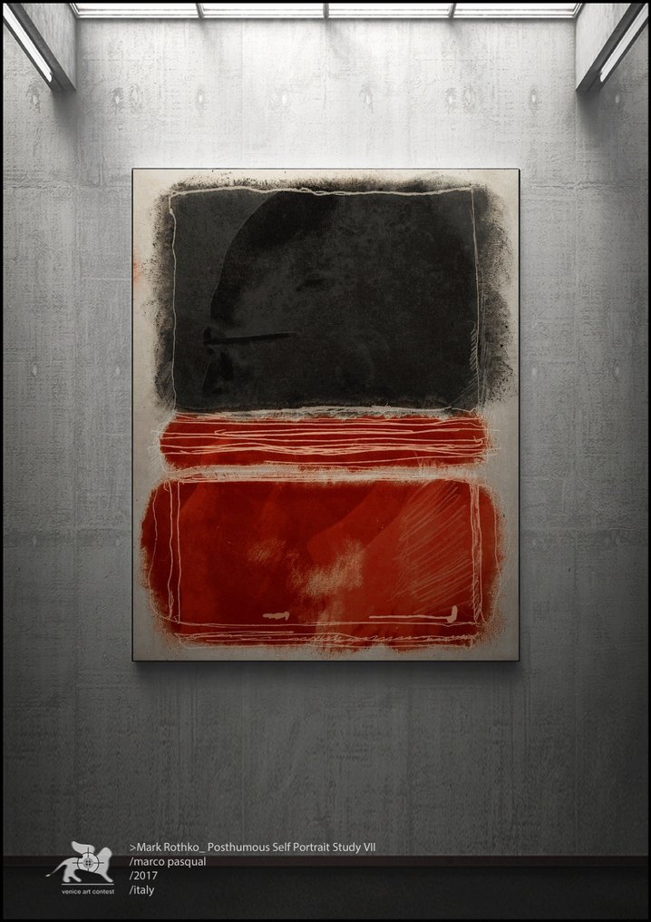 Marco Pasqual - Mark Rothko_ Posthumous Self Portrait Study VII - Catawiki