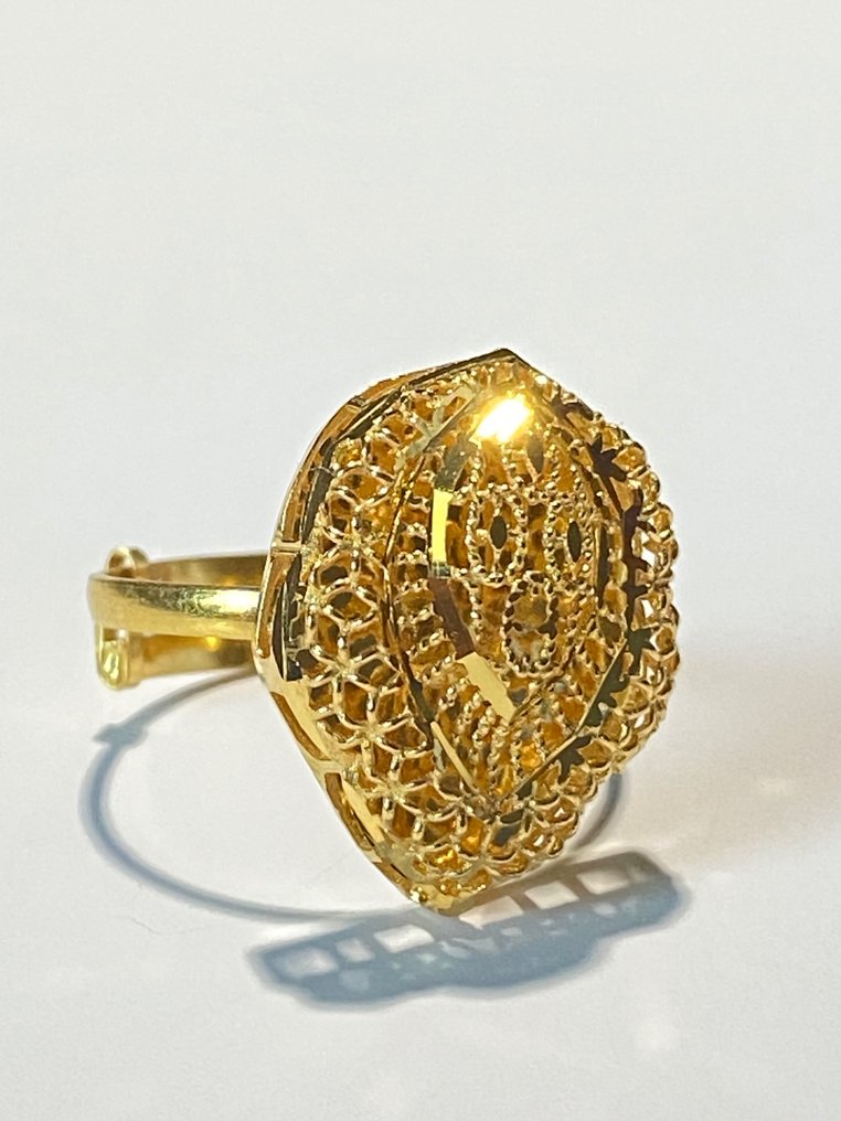 21 kt - 875 Gold - Ring - Catawiki