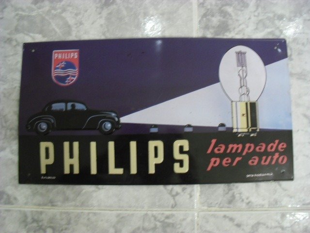 A.M. Cassandre - cartel de chapa philips - 1970s - Catawiki