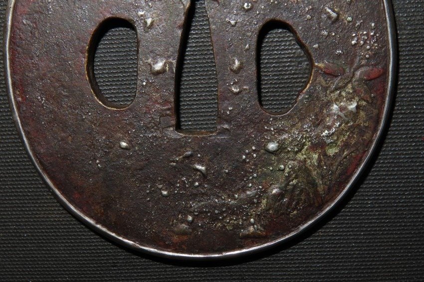 Katana - Fer forgé - Daito Zogan Tsuba w/Silver Fukurin : C3-555 ...