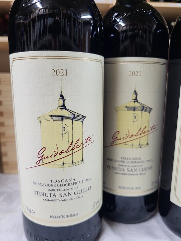 2021 Tenuta San Guido, Guidalberto - Toscana IGT - 3 Bouteilles (0,75 L) - Catawiki