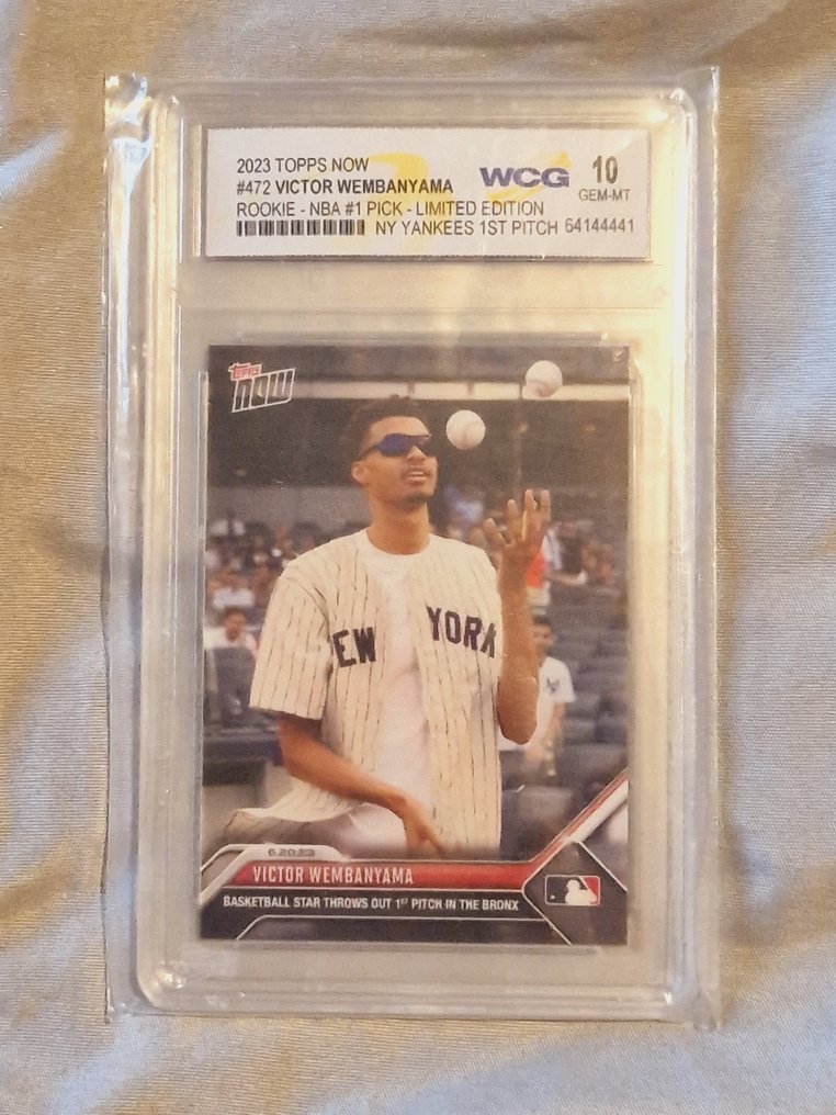2023 - Topps - Now - Victor Wembanyama - #472 Rookie - 1 - Catawiki