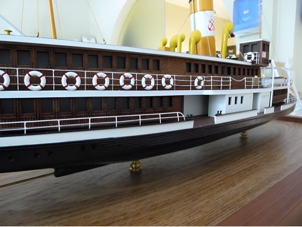 Ship model, El Yapımı Ahşap Gemi (1) - Wood - Catawiki