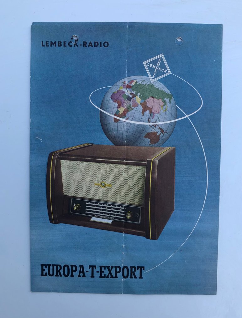 Telefunken - Advertising sign - Paper - Catawiki