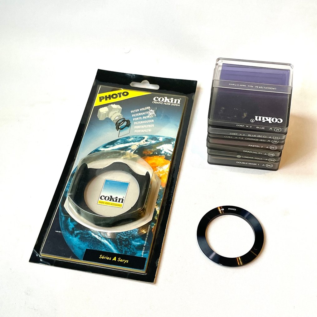 Cokin Filter Set A Series 7 Filters Extra Lens Adapter Catawiki