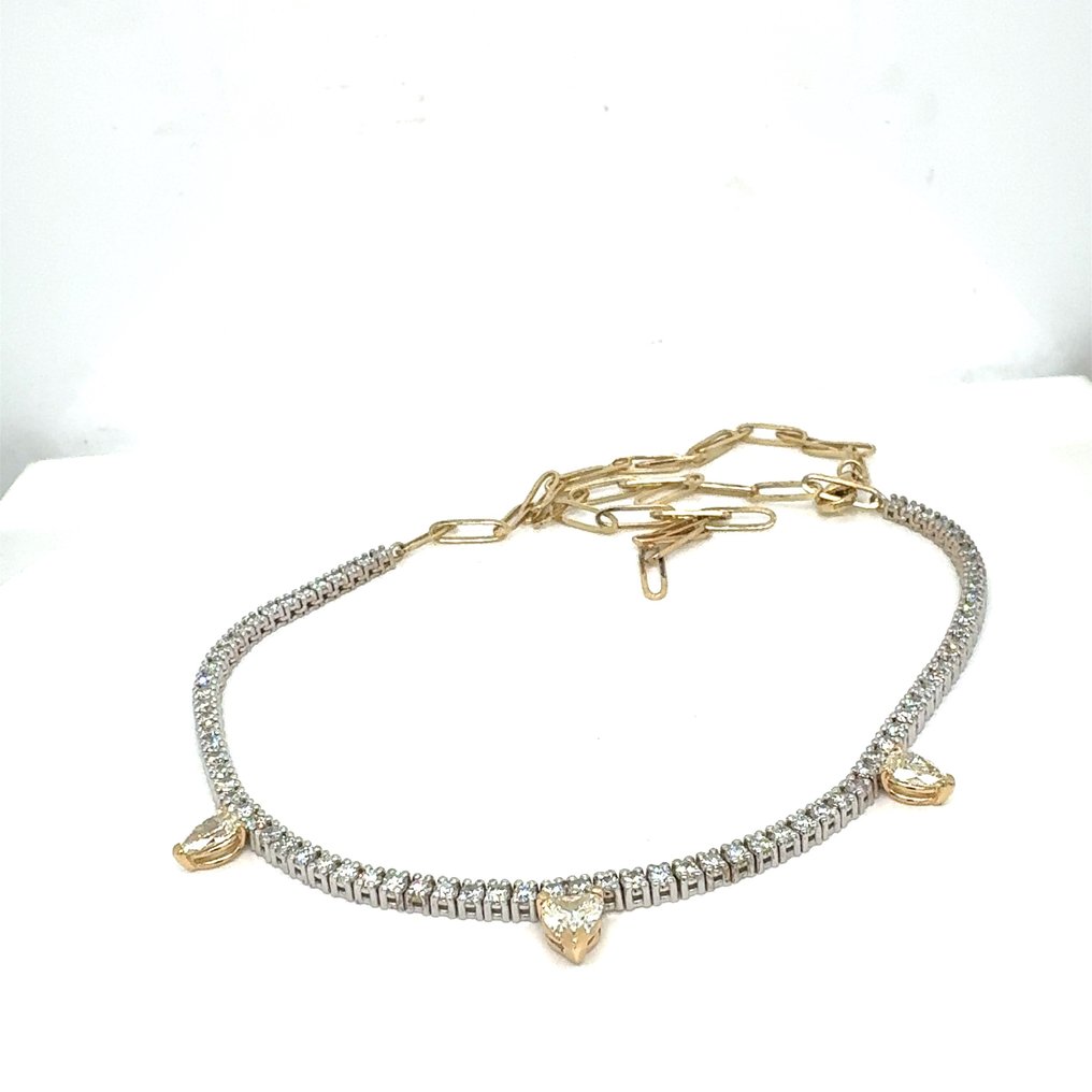 (No Reserve Prices) 4.50 CRT D F VVS1 12.40 GR - 14 quilates Oro blanco ...