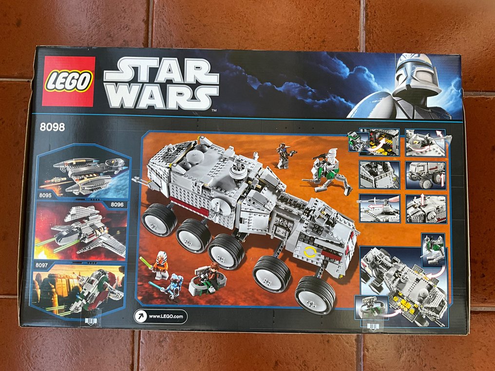 LEGO - Star Wars - 8098 - War machine The Clone Wars Clone Turbo Tank ...