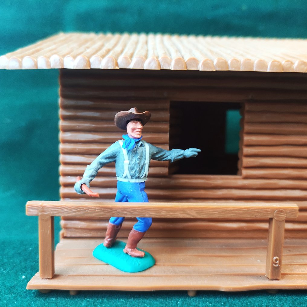 Timpo Toys - Miniatuur westerse figuren - 1e serie Ranch House + 2 ...