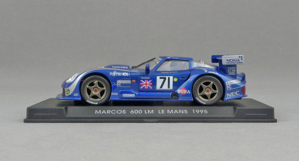 Fly Car Model A26 - "MARCOS 600LM" / 24 Hr. Le Mans 1995 - 1:32 - Coche ...