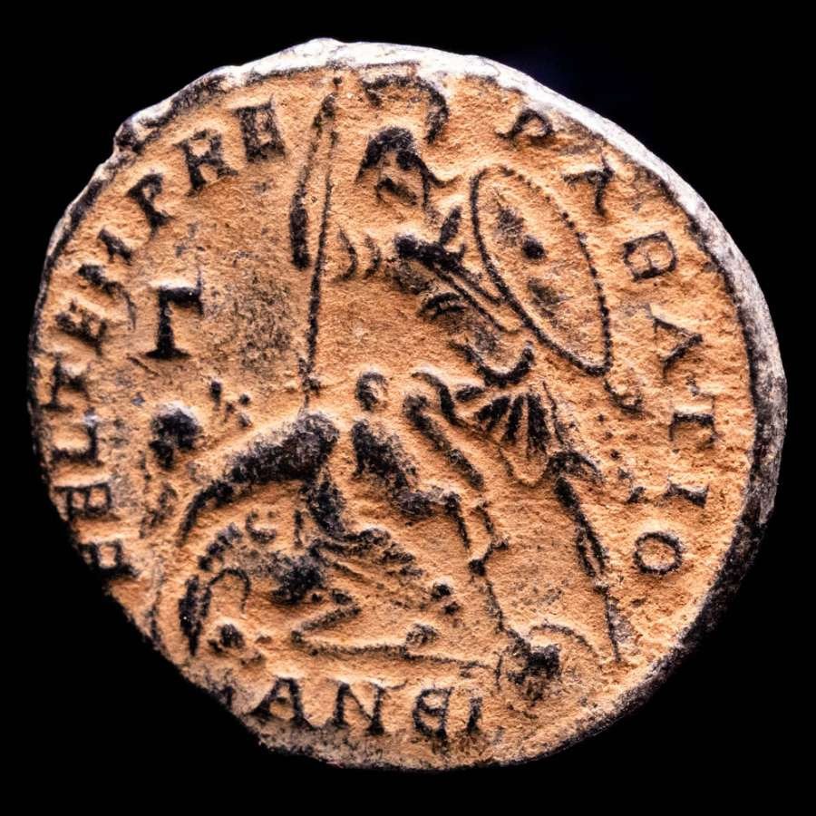 Romeinse Rijk. Constantius II (337-361 n.Chr.). Maiorina Antioch, circa ...