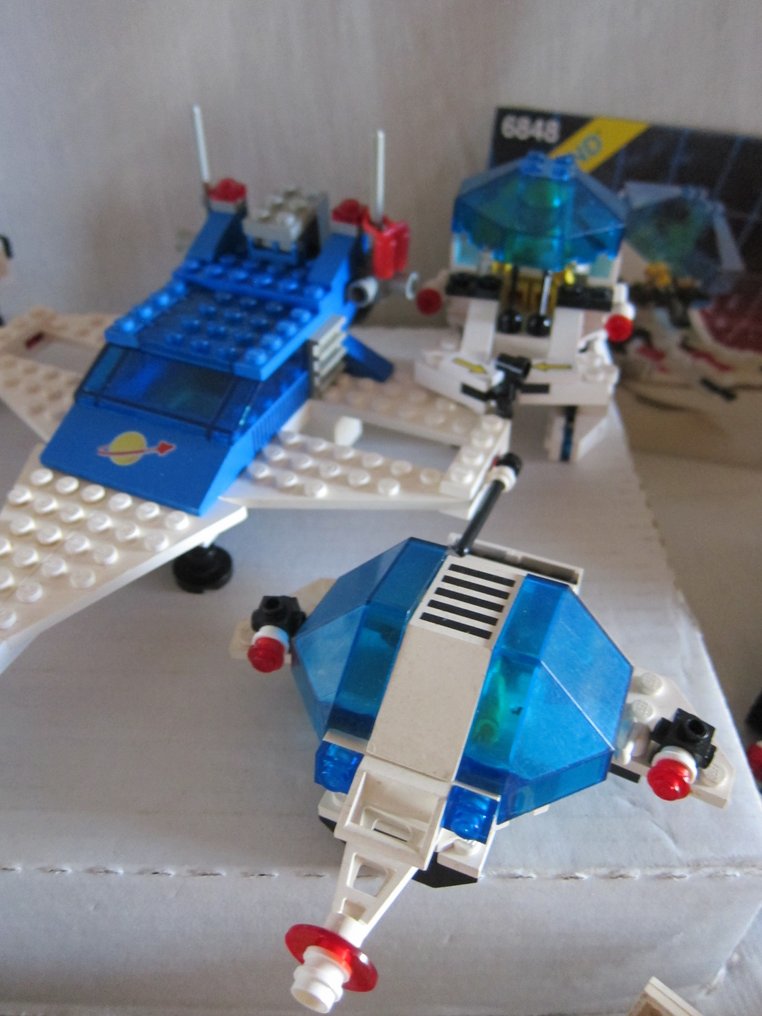 Lego - 10 lego space sets 1498 Spy-Bot 442 Space Shuttle 6803 Space ...
