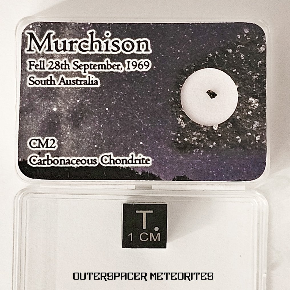 Murchison Météorite chondrite carbonée CM2- 0.01 g - Catawiki
