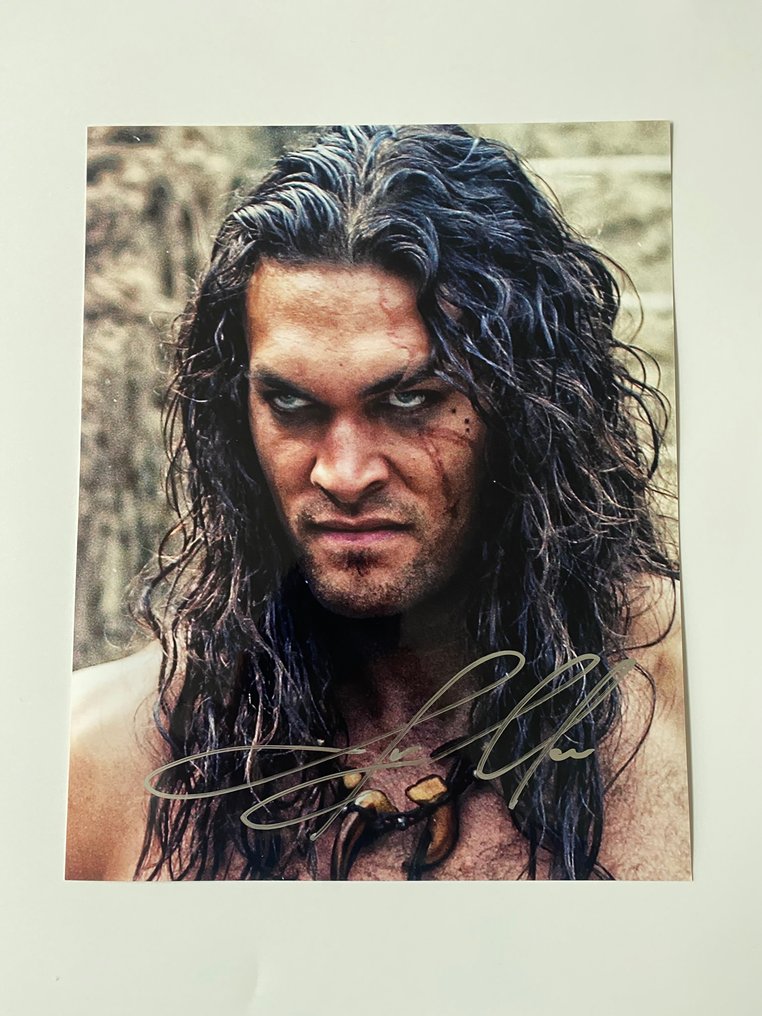 Conan The Barbarian Signed By Jason Momoa Conan Foto With Coa