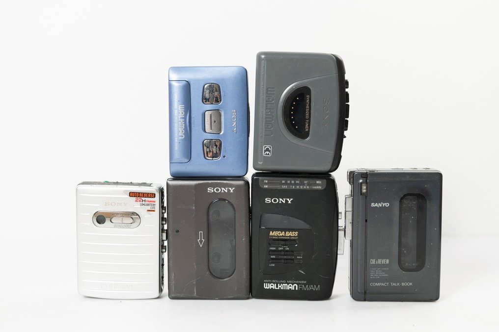 Sony - Walkman lot (x6) Walkman - Multiple models - Catawiki
