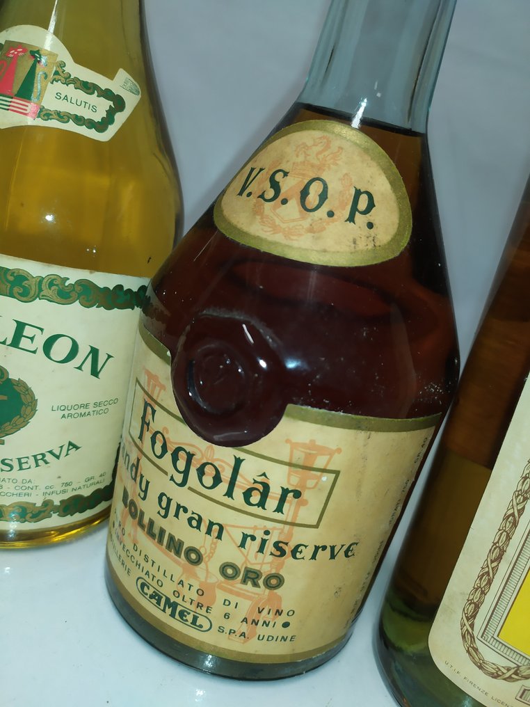 Italian Brandy Collection (1950s-80s) - Seventy, Napoleon, - Catawiki