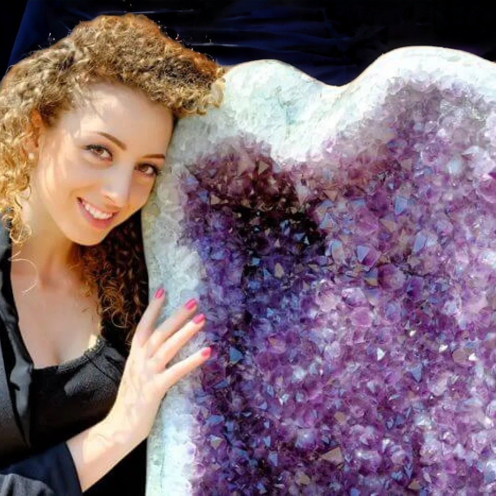 Huge Amethyst Geode - Absolutely Unique - Museum Size - Height: 150 cm ...
