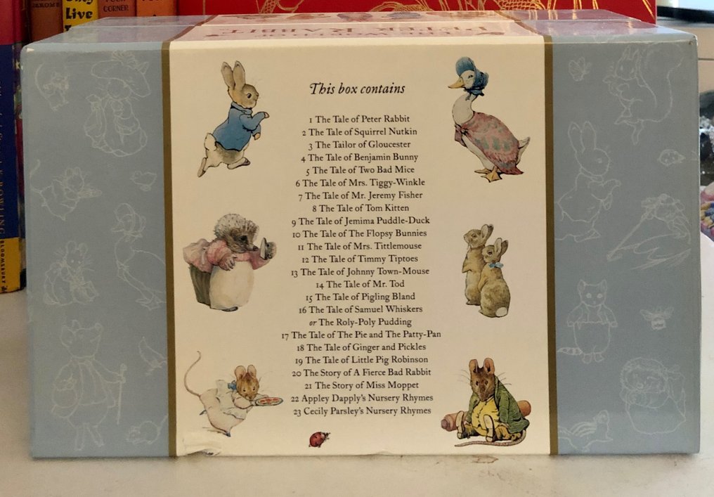 Beatrix Potter - Complete Collection of Original Tales 1-23 Beatrix ...