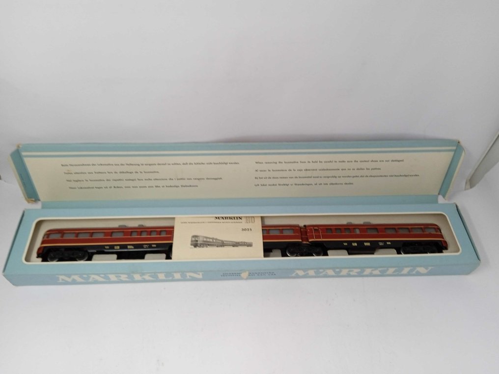 Märklin H0 - 3025 - Train unit - Diesel Locomotive Rapid - Catawiki