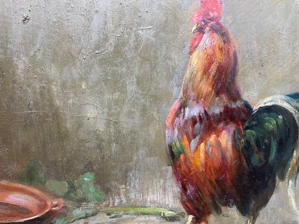 Giuseppe Uva (1847-1937) - Il Gallo - Catawiki Giuseppe Uva (1847-1937) - Il Gallo - Catawiki