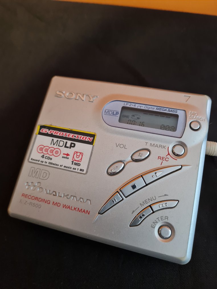 Sony - MZ-R500 - Walkman - Leitor de minidisc portátil - Catawiki