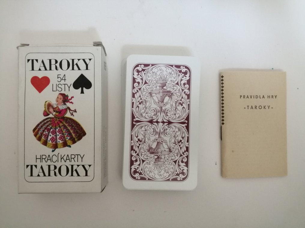 Playing cards (1) - Taroky (Tarocco di Praga) - Paper - Catawiki