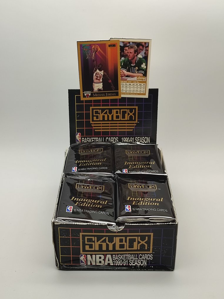 1990/91 - Skybox - NBA Basketball Cards Inaugural Edition - 10 Pack ...