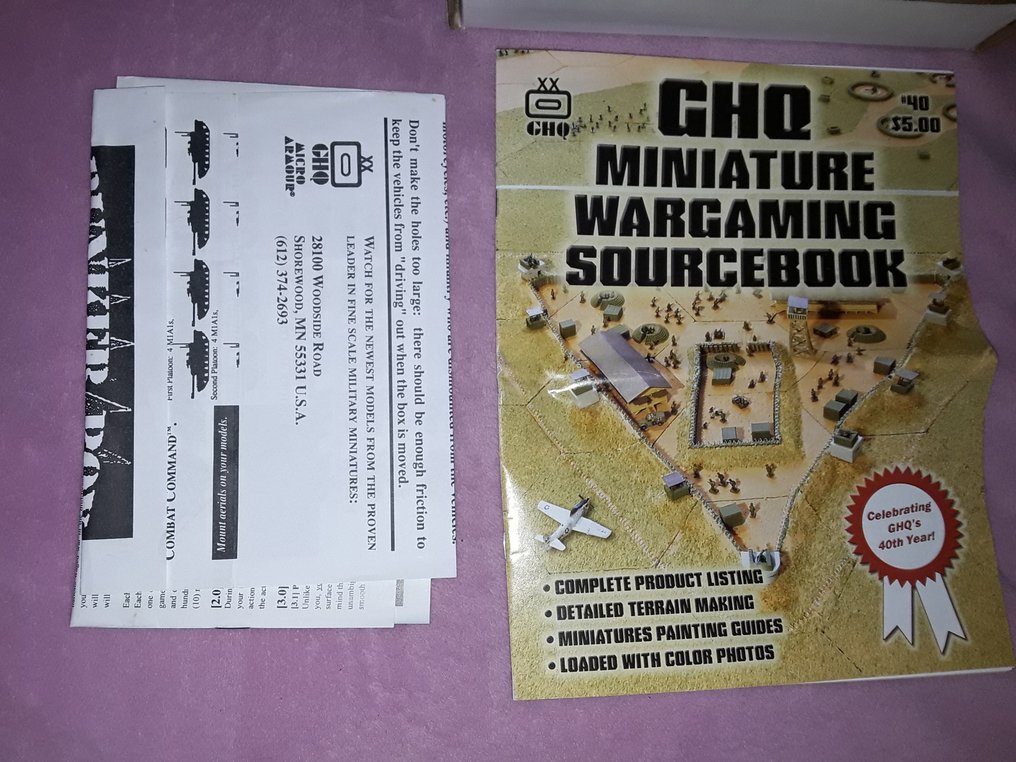 GHQ - Minifigures - Gemengd German WW II Combat Command Deutsche Panzer Kampfgruppe 1941 - 1960 ...