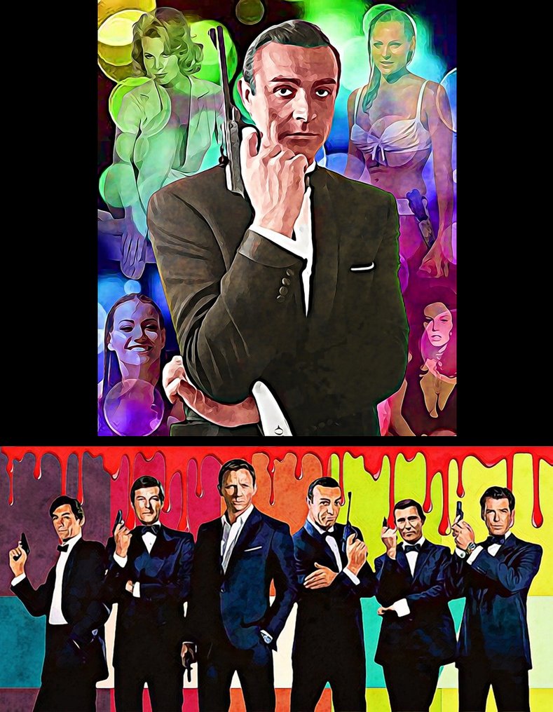 Raffaele De Leo - Sean Connery 007 - Gli 007 - Catawiki