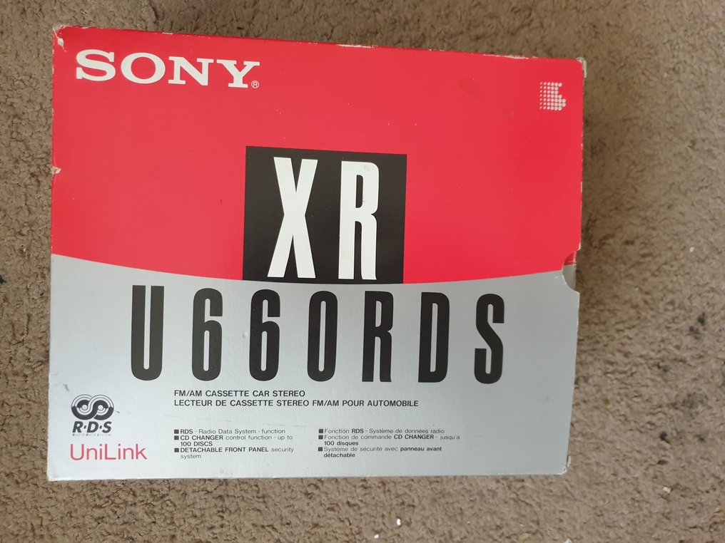 Sony - Xr U 660rds met 10cd changer - Radio - Catawiki