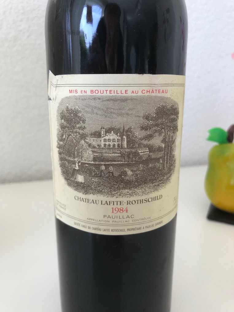 1984 Château Lafite Rothschild - Pauillac 1er Grand Cru Classé - 1 Bottle (0.75L) - Catawiki