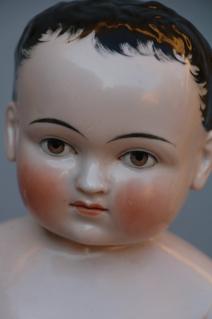 Nacktfrosch-badpop, 39cm, perfecte staat. 1880-1900 - Pop - 1850-1900 - Duitsland - Catawiki