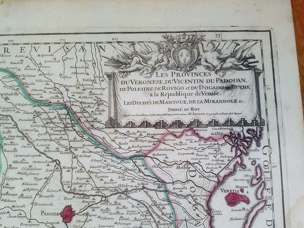 Europa, Italy / Veneto; Alexis Hubert Jaillot - Les Provinces du ... Europa, Italy / Veneto; Alexis Hubert Jaillot - Les Provinces du ...