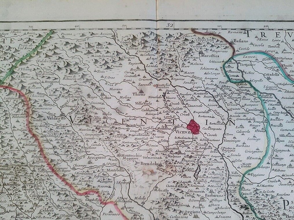 Europa, Italy / Veneto; Alexis Hubert Jaillot - Les Provinces du ... Europa, Italy / Veneto; Alexis Hubert Jaillot - Les Provinces du ...
